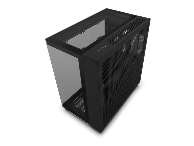 NZXT H9 Elite Dual-Chamber Airflow Case Black CM-H91EB-01- Aeromalls ...