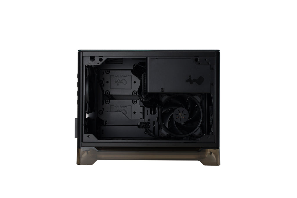 In Win A1 Plus Mini ITX Case w/ Tempered Glass Side Panel Black Color ...